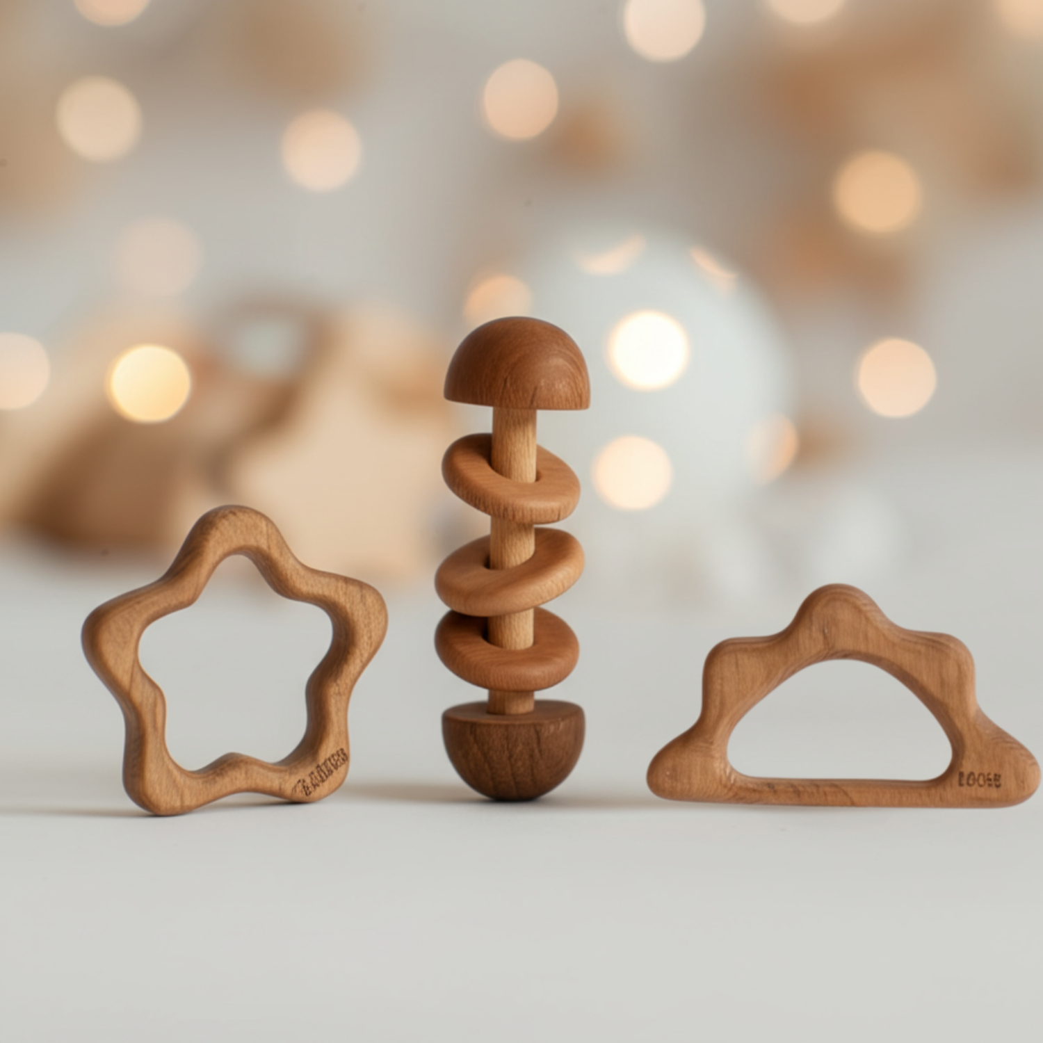 Shop Wooden Teether Online | Neem teether for Babies